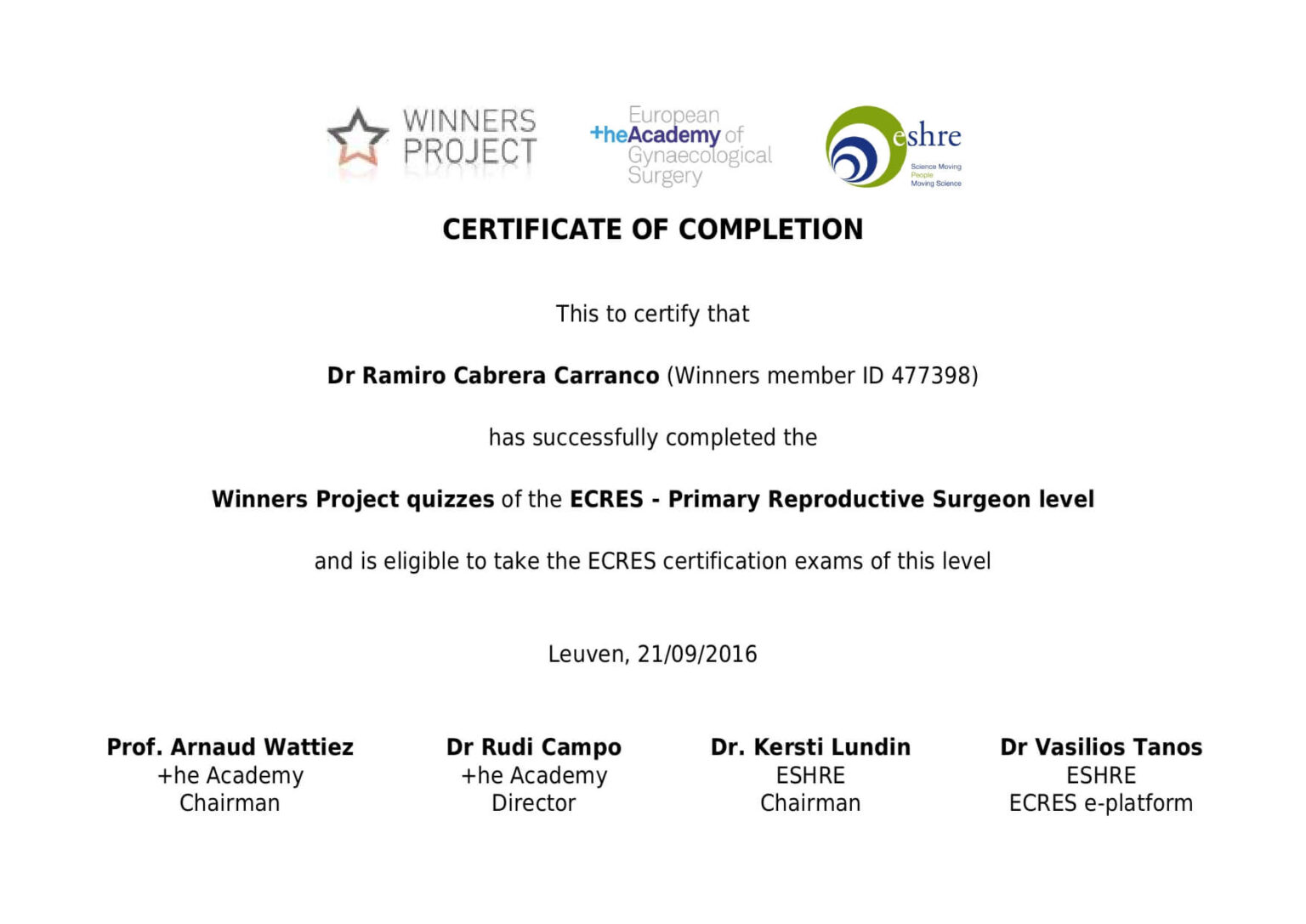 Endometriosis - Doyenne